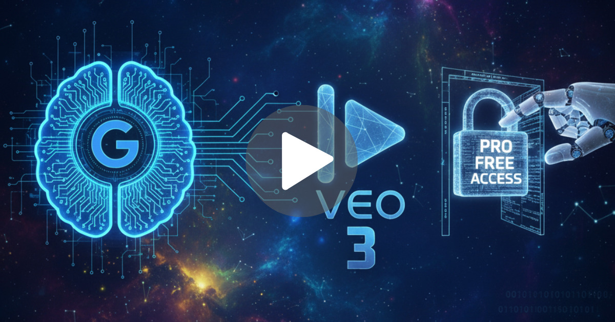 Google Veo 3/Google Pro Free Access As A Student Step By Step